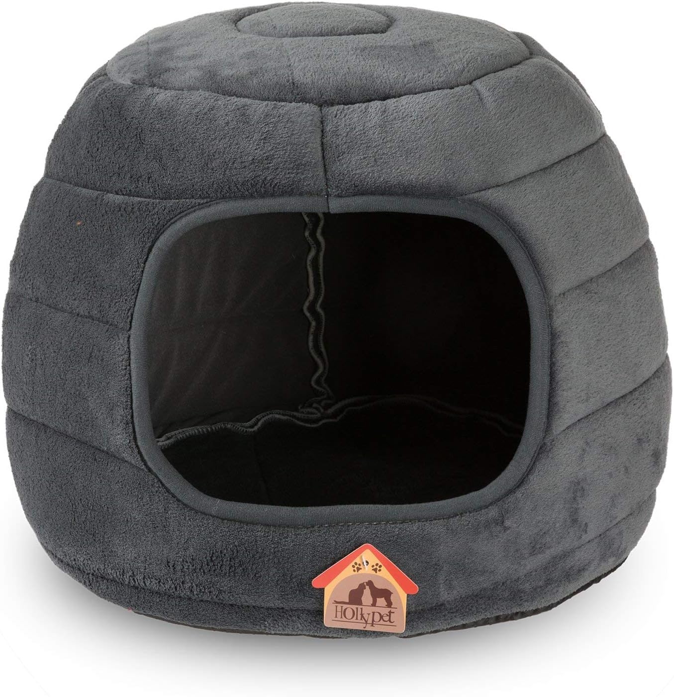 VERTAST Cat Small Dog Cosy Bed Pets Igloo Bed Hideout Cave, Cushion ...