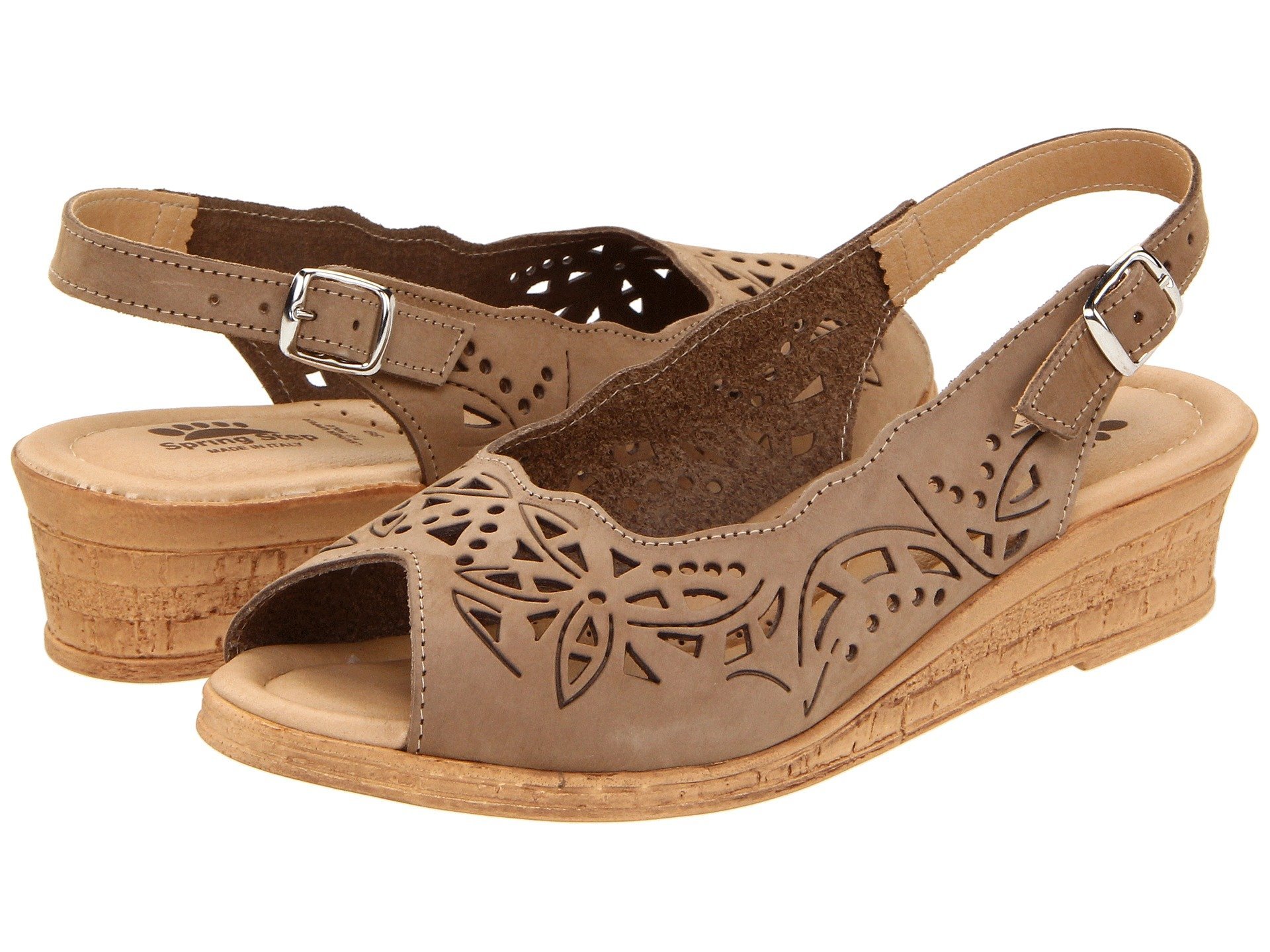 Amazon.com | Spring Step Women's Orella Slingback Sandal2 | Platforms ...