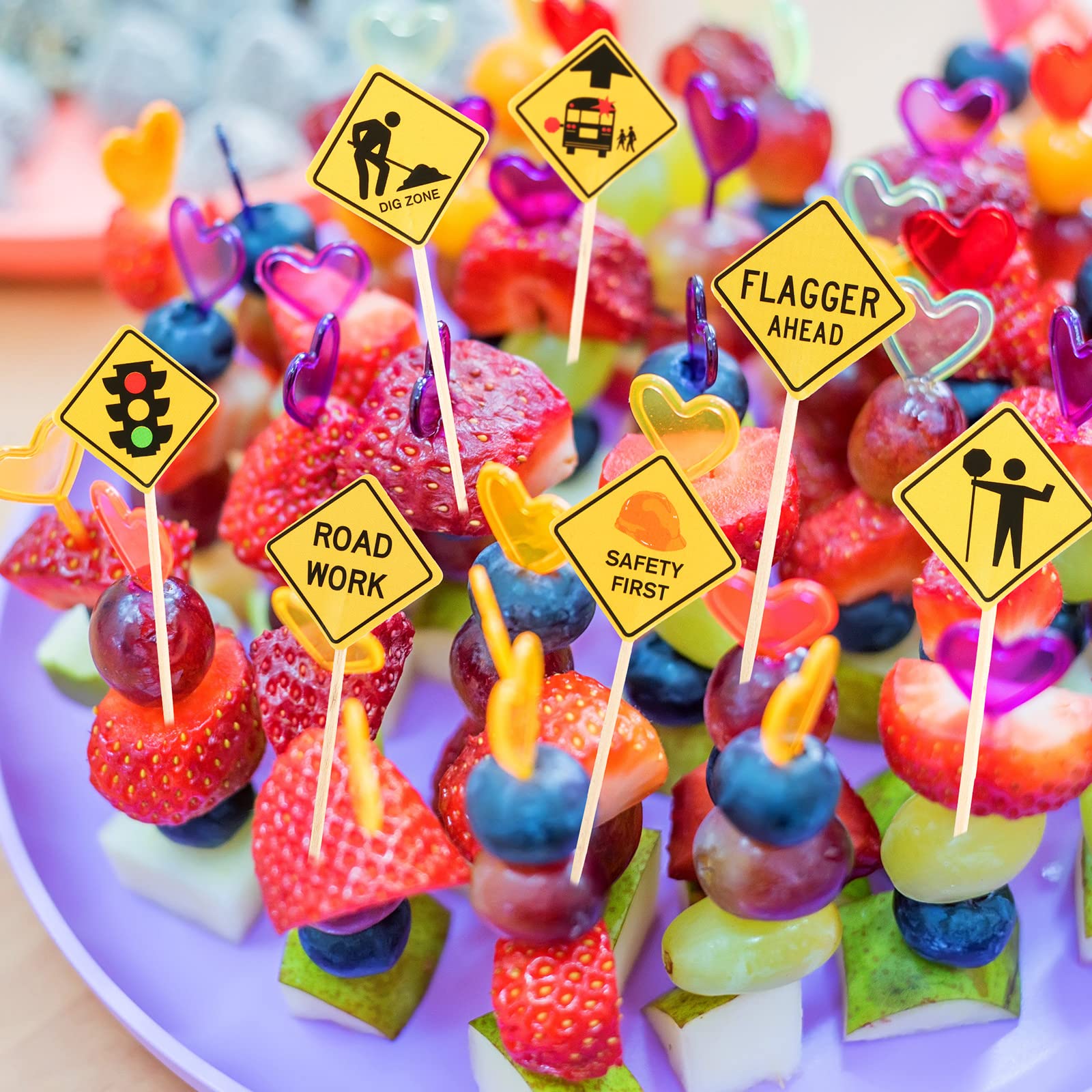 Construction Signs Cupcake Road Sign Cupcakes Etsy UK