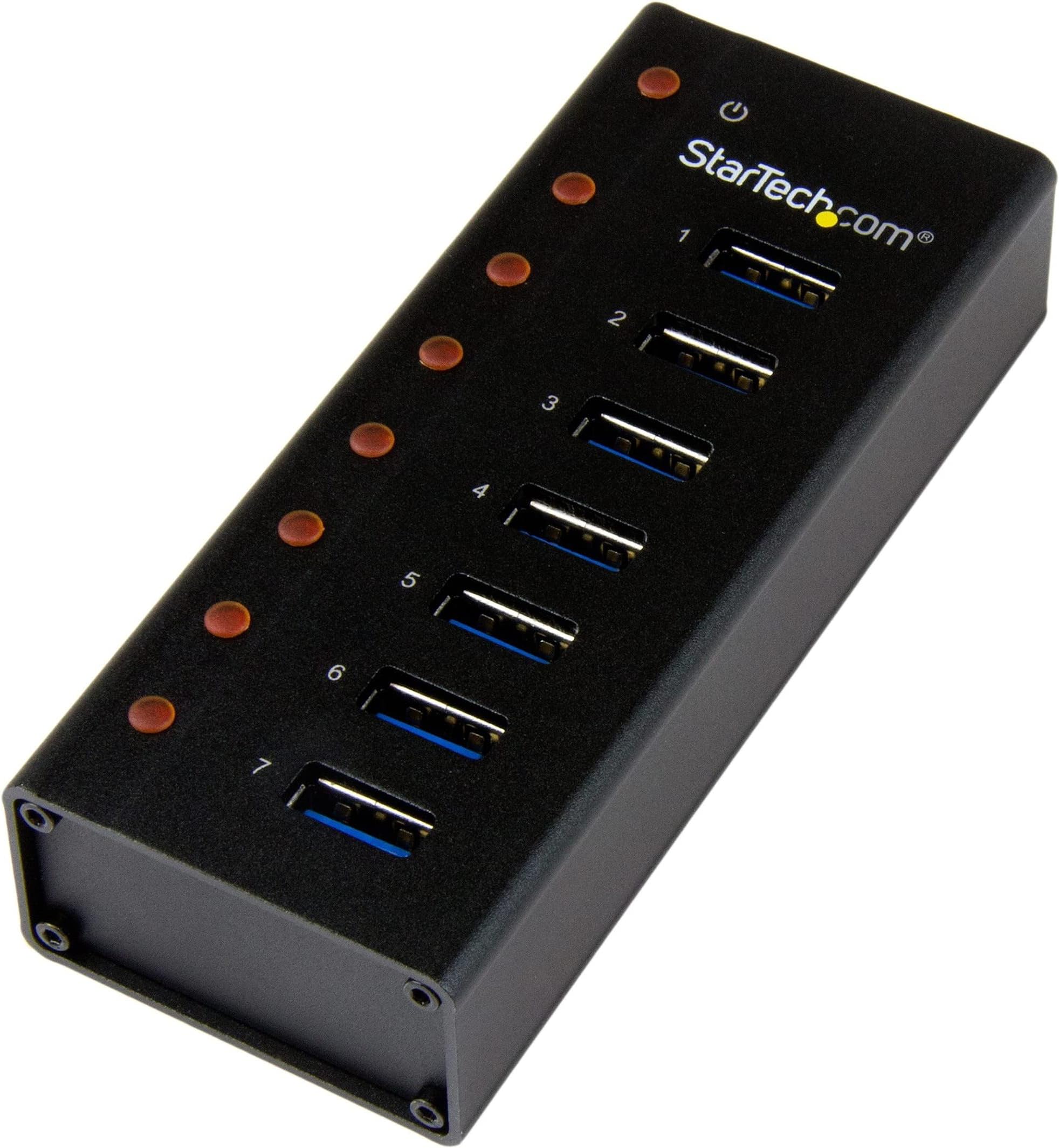 Amazon.com: SEDNA - 15 Port USB 3.1 Gen I Hub ( 5Gbps ) - 19 Inch 1U ...
