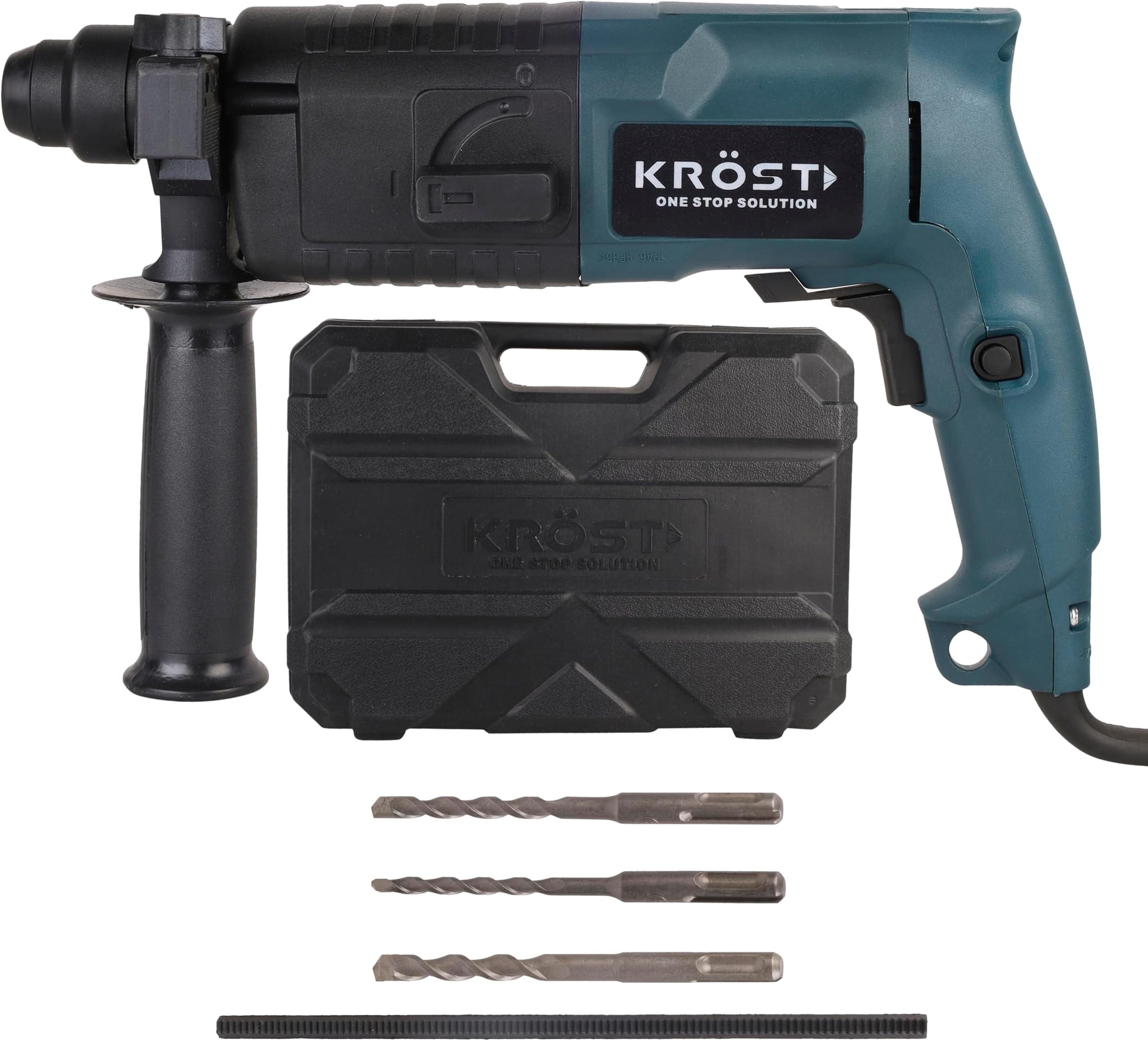 KROST 20mm Rotary Hammer Drill with Forward/Reverse Drilling Action for ...