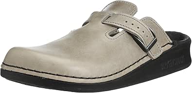 Amazon.com | Tatami Oklahoma Clogs Leather, Antique Grey, Size 41 EU ...