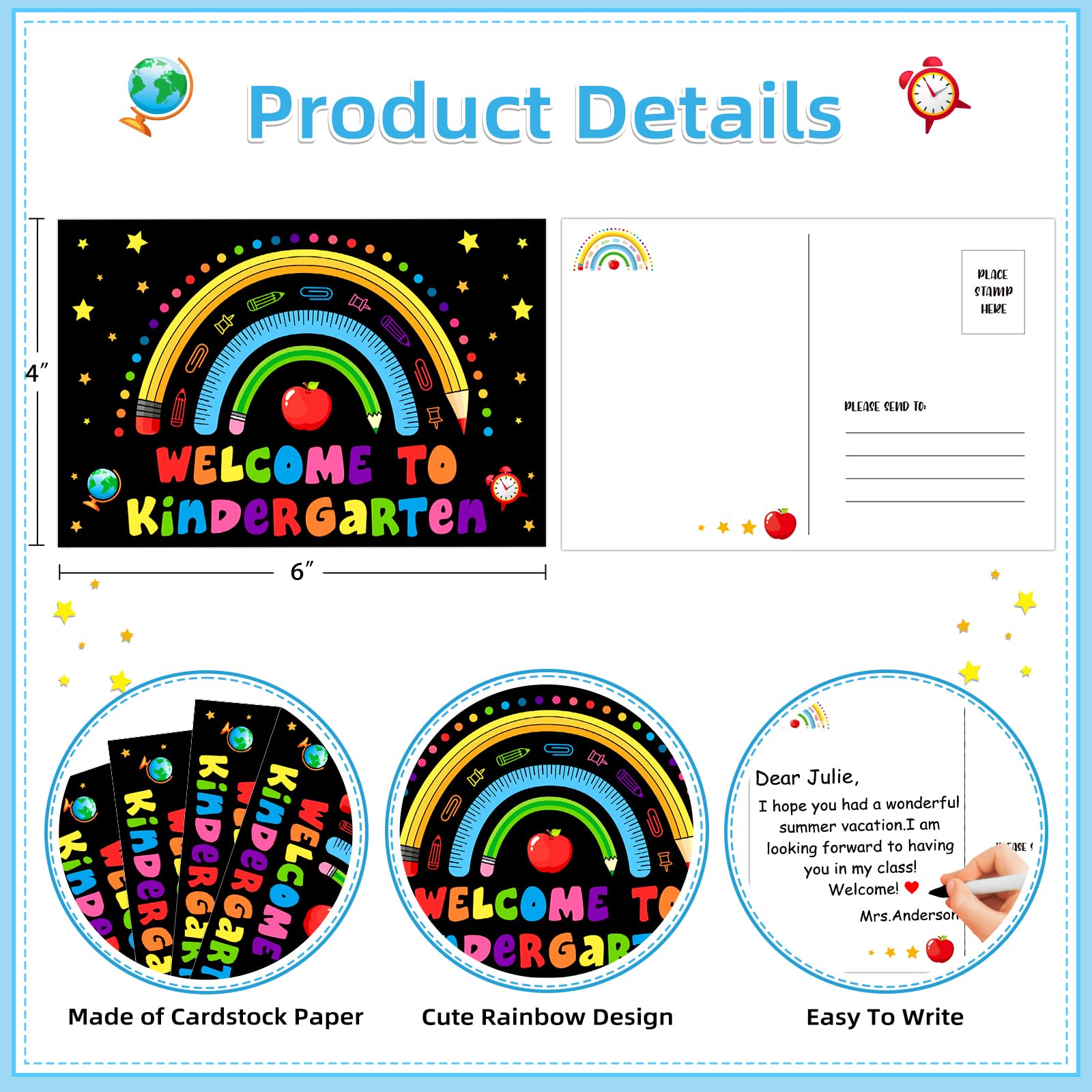 Welcome To Kindergarten Postcards WhatSign For Students Welcome Back To ...