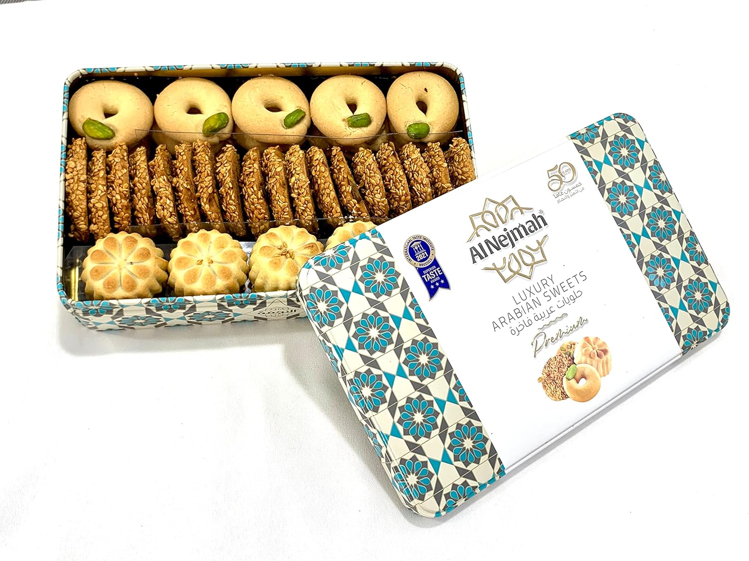 Amazon.com: Al Nejmah Sweets Since 1970 Premium Luxury Assorted Royal ...