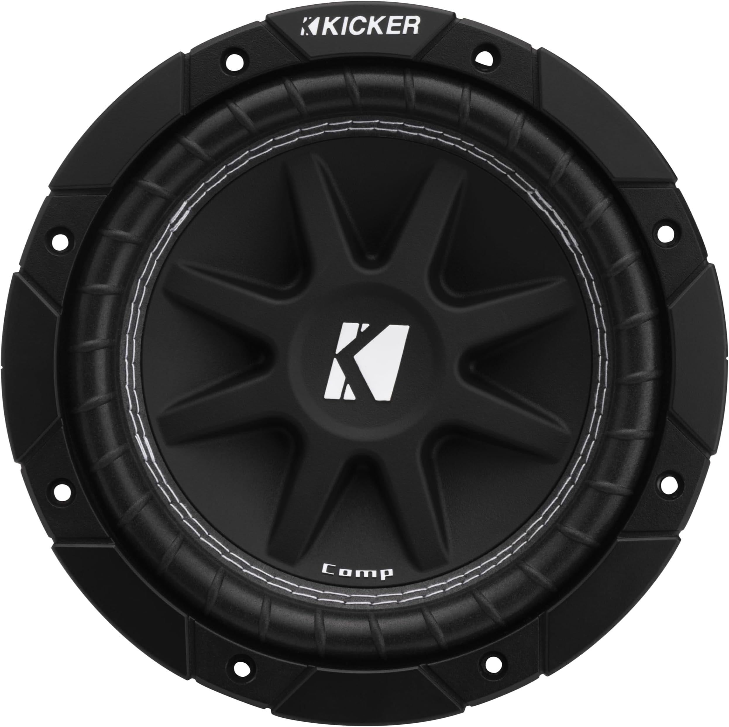 Amazon.com: Kicker 43C84 Comp 8" Subwoofer, Single Voice Coil, 4-Ohm ...