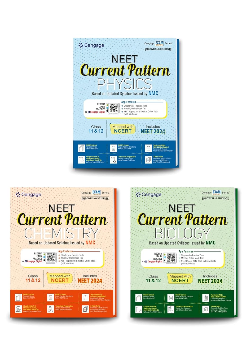 Buy NEET CURRENT PATTERN COMBO SERIES (A SET OF PCB BOOKS) Book Online ...
