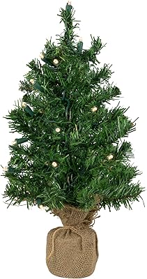 Amazon.com: National Tree Company Pre-lit Artificial Mini Christmas ...