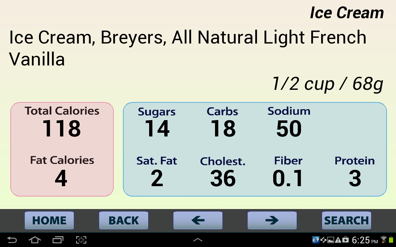 Quick Check Food Facts - App on Amazon Appstore