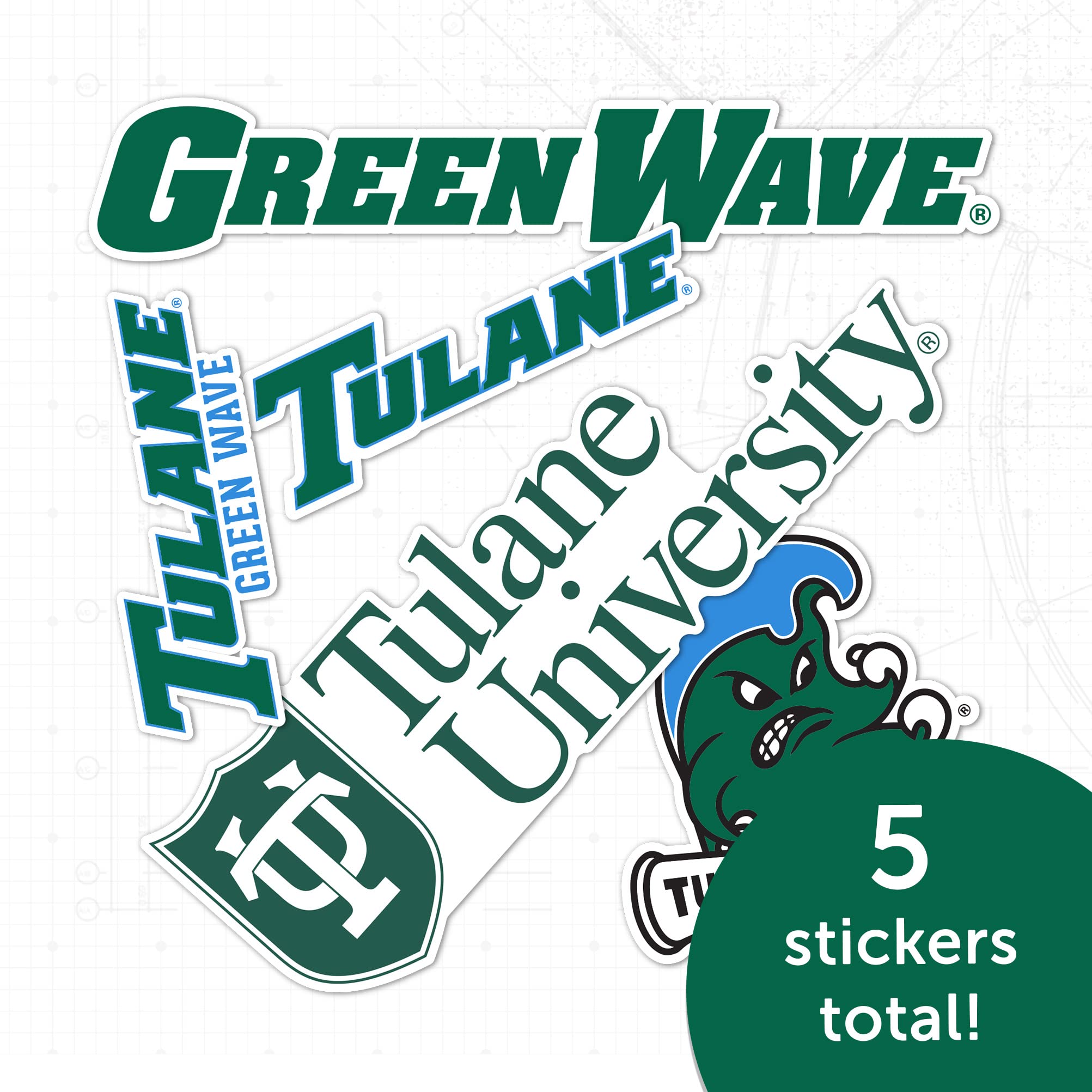 Tulane University Green Wave Logo