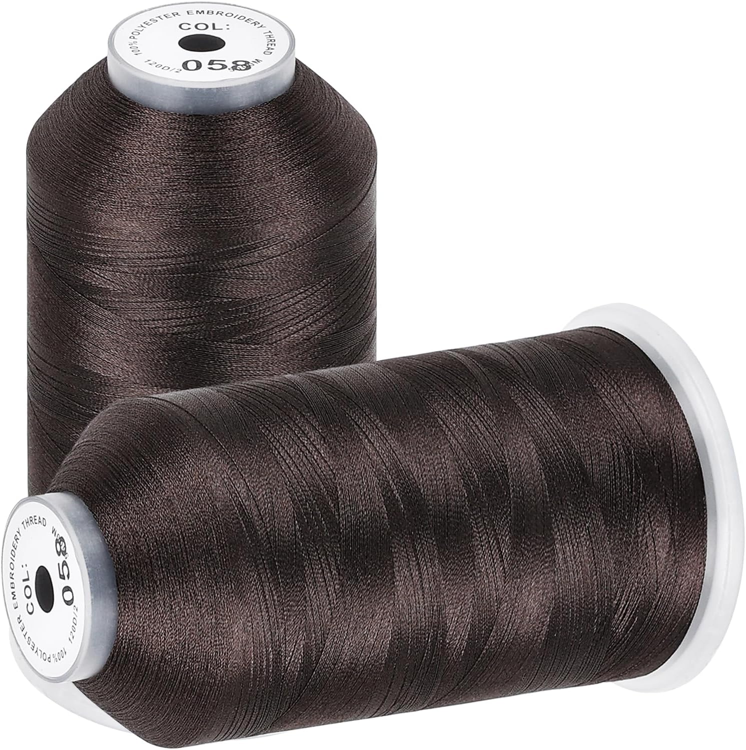 Amazon.com: New brothread - 2 Huge Spools 5000M Each Polyester ...