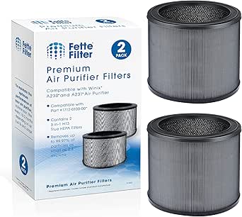 Fette Filter - 2 Premium True Hepa H13 Replacement Filter Size O ...