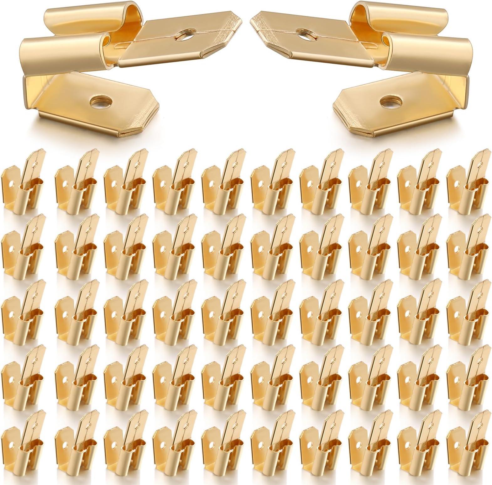 Amazon.com: 0.250" Wd. Female to Two Male Quick-Disconnect Terminals ...