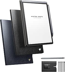 Amazon.com: iFLYTEK AINOTE Air 2 Note Taking Tablet, Black&Blue ...