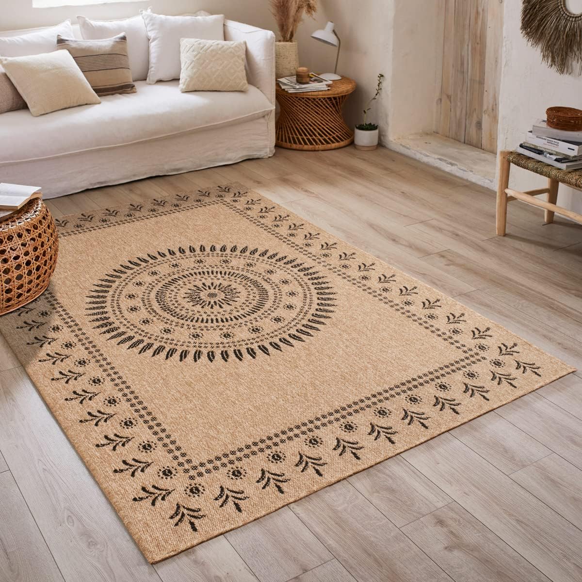 Nazar Tapis Nature, Tapis Naturel Boheme, Tapis Aspect Jute, Tapis ...