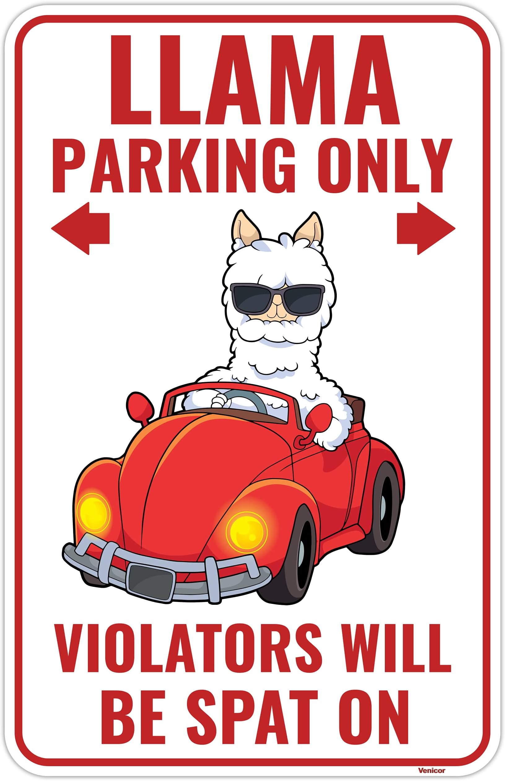 Amazon.com: Venicor Panda Sign - 9 x 14 Inches - Aluminum - Panda Gifts ...