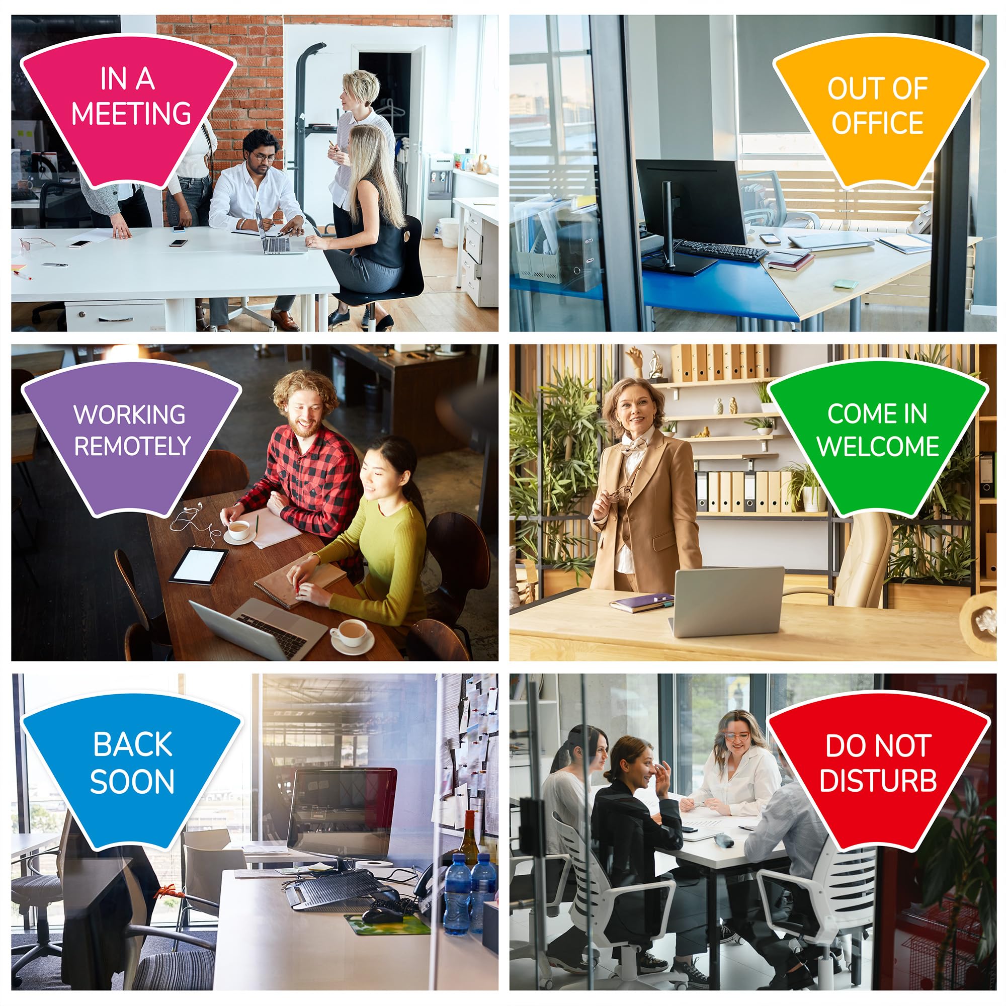 Snapklik.com : Custom Privacy Door Sign - Do Not Disturb, In A Meeting ...