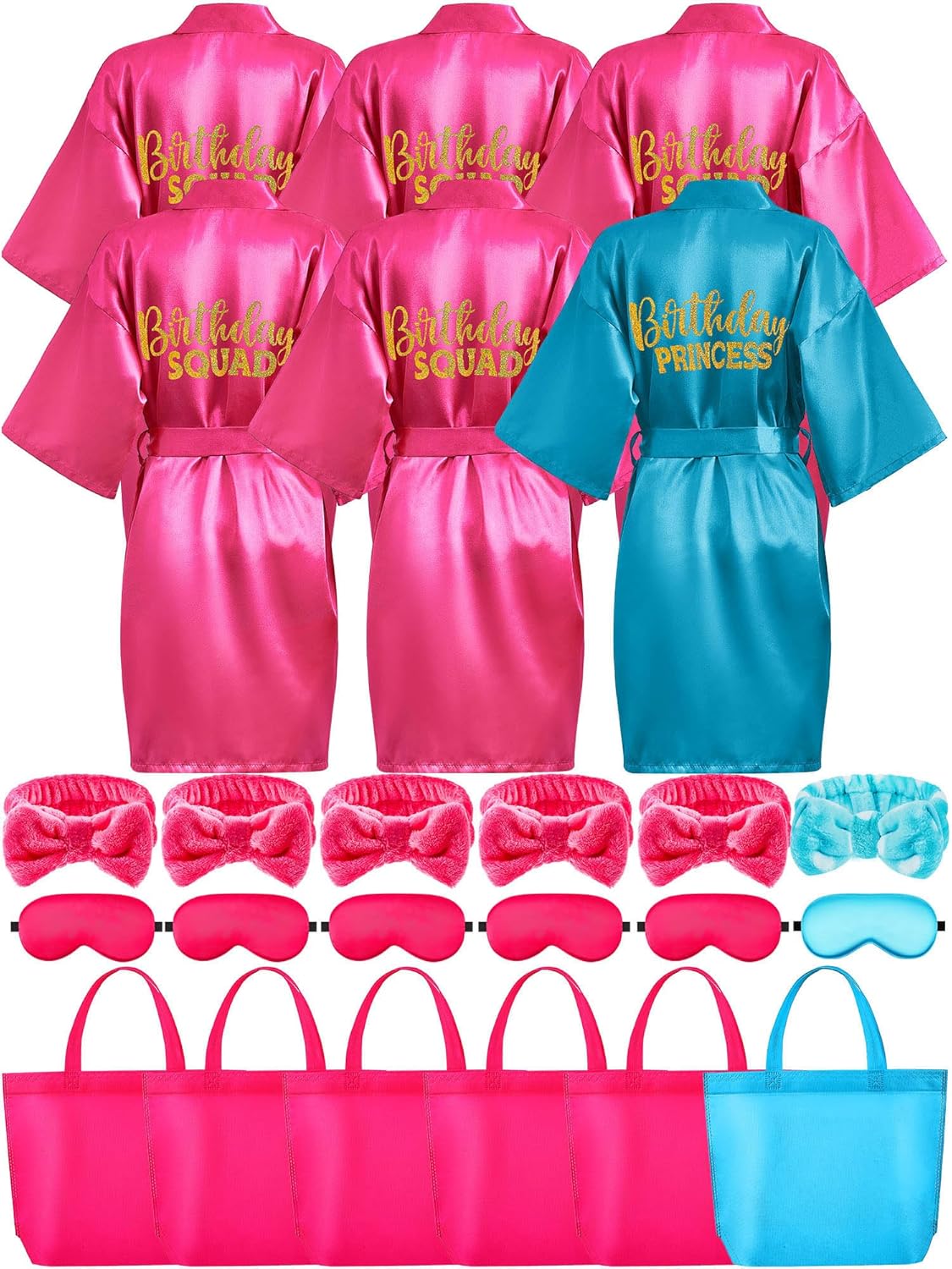 Amazon.com: Sintuff 24 Pcs Kids Spa Party Supplies for Girls 6 Spa ...