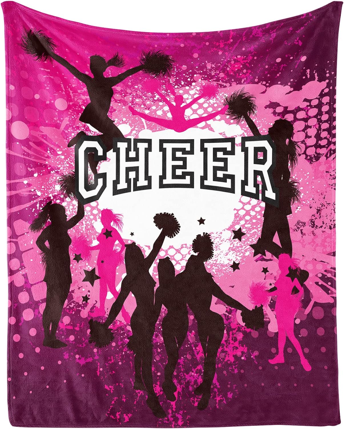 Amazon.com: Cheer Blanket Gifts, 40"x50" Cheerleader Throw Blanket for ...