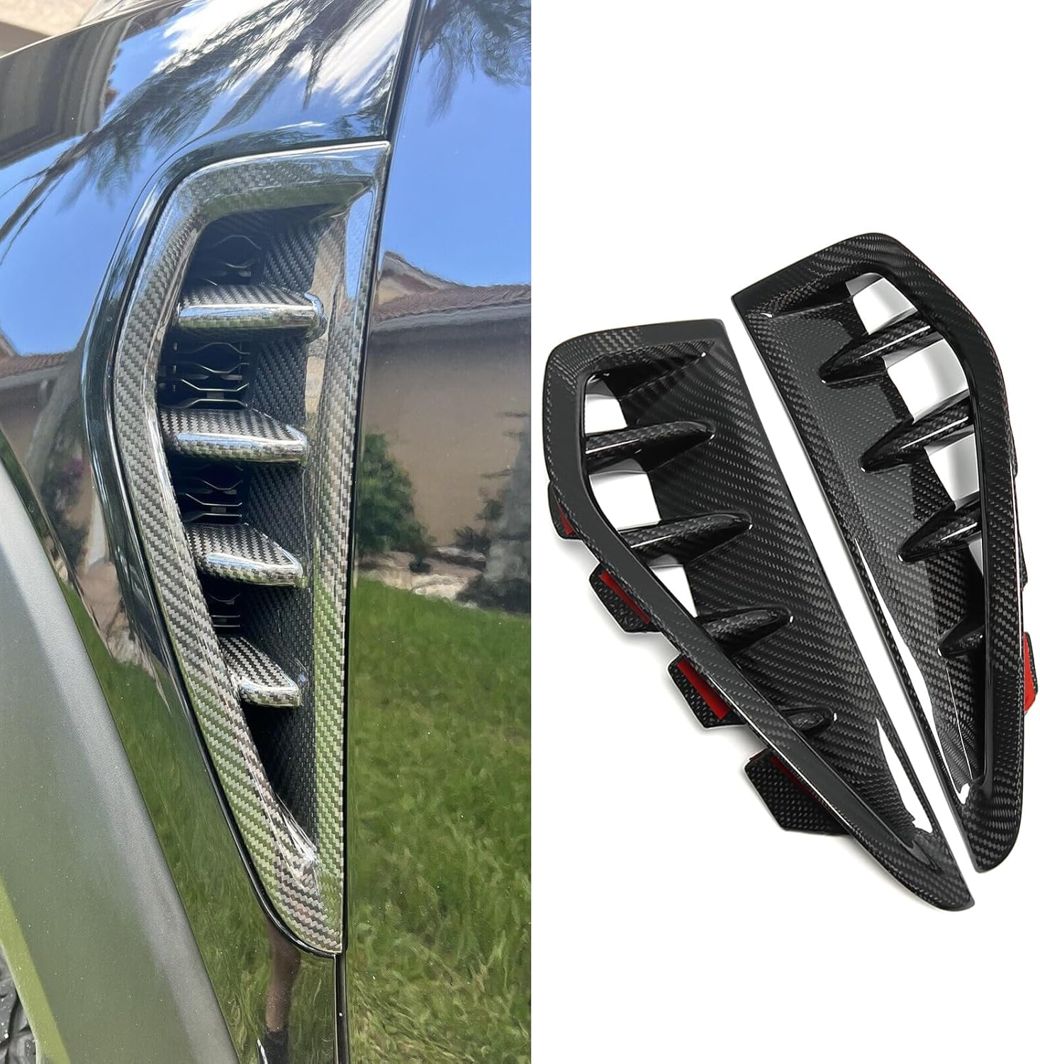 Amazon.com: Car Front Engine Hood Scoop Air Intake Grille for Dodge Ram ...