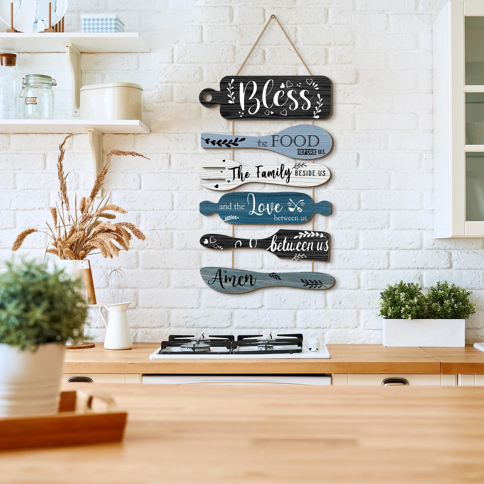 Vertical Sign Farmhouse Kitchen 30 Best Farmhouse Kitchen Ideas