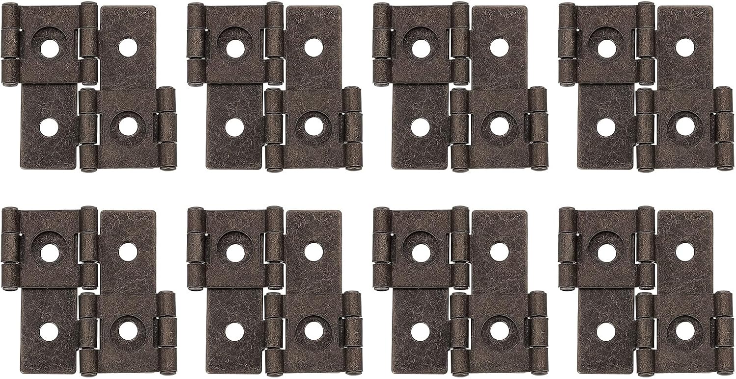 uxcell Double Acting Hinges Folding Screen, 8Pcs 1.85" Double Swing ...