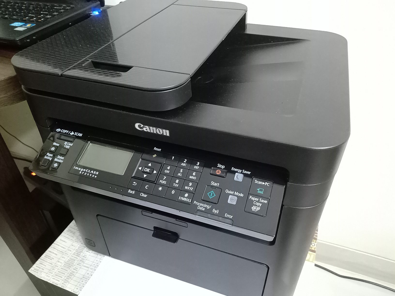 Amazon.in: Buy Canon MF244DW Digital Multifunction Laser Printer, Black ...