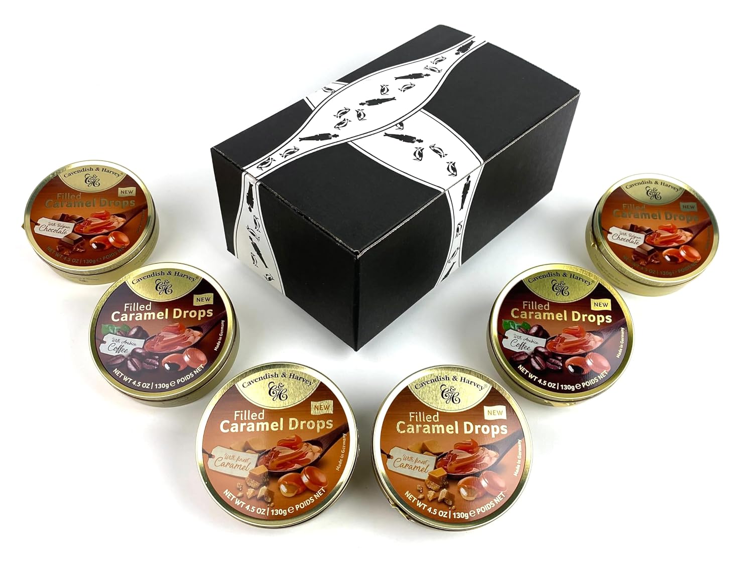 Amazon.com : Cavendish & Harvey Filled Caramel Drops 3-Flavor Variety ...