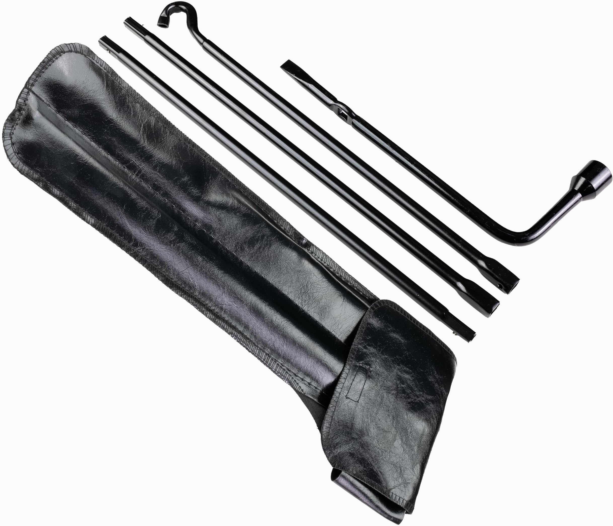 Amazon.com: Reeauto Spare Tire Tool Kit with Tire Jack Handle and Wheel ...