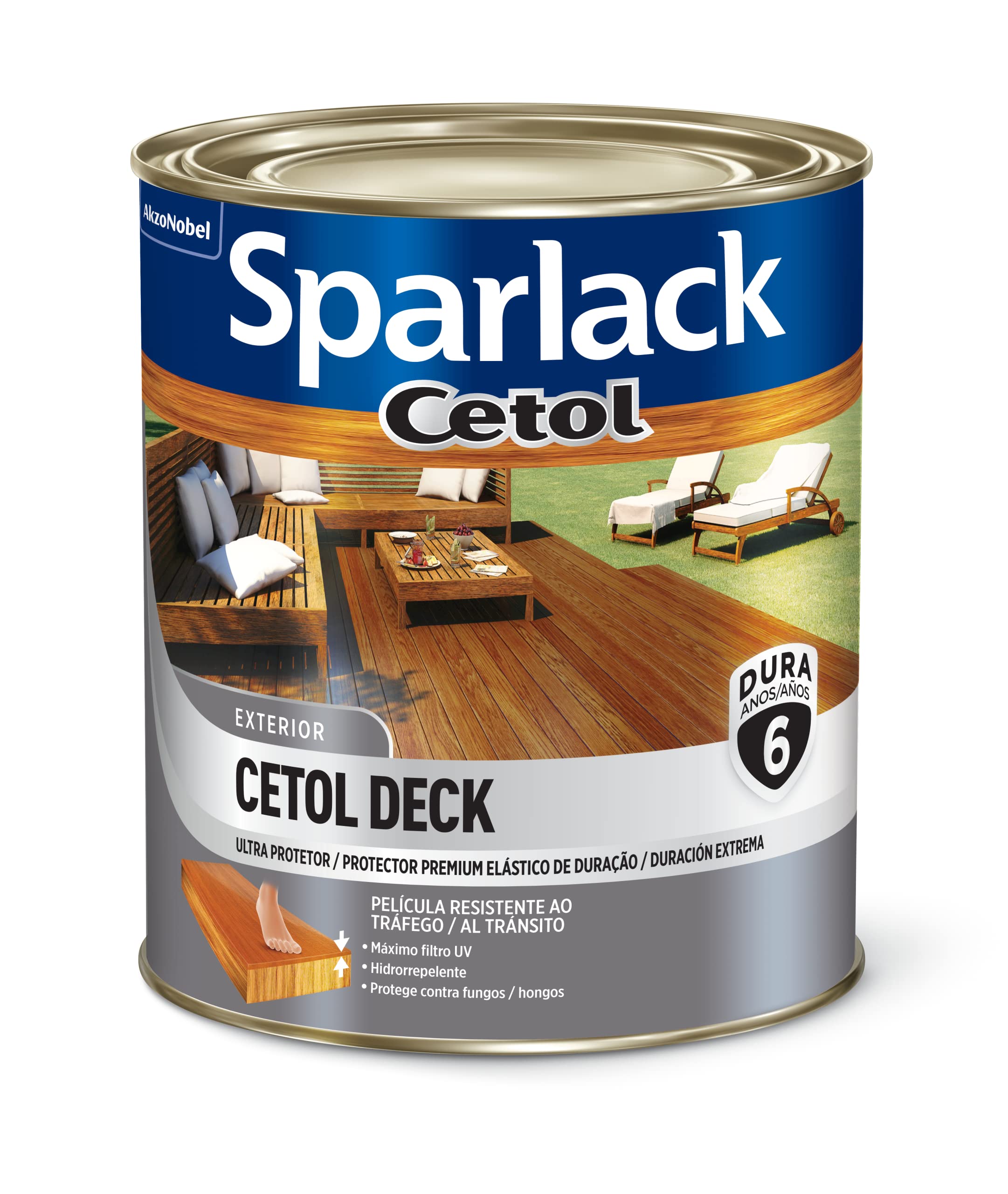 CETOL DECK NATURAL 900ML - SPARLACK : Amazon.com.br: Pet Shop