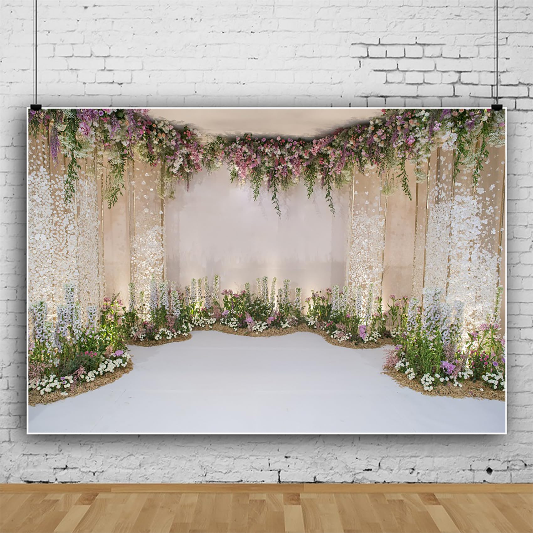 Pvc Wedding Ceremony Backdrop YIYIBYUS 78.8 In. X 78.8 In. Square