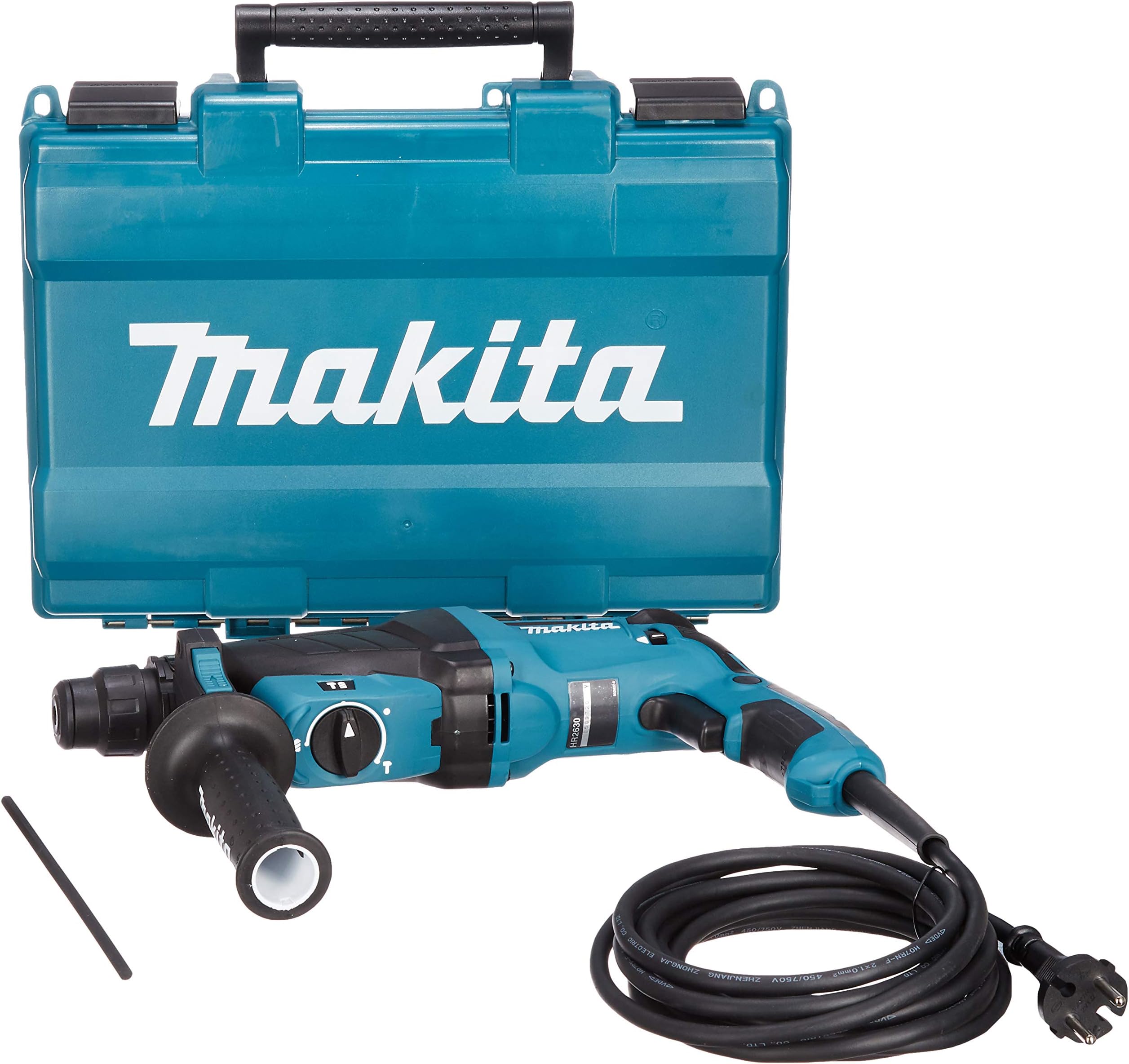 Makita 26mm 800W 3 mode Rotary Hammer HR2630 (Blue and Black) : Amazon ...