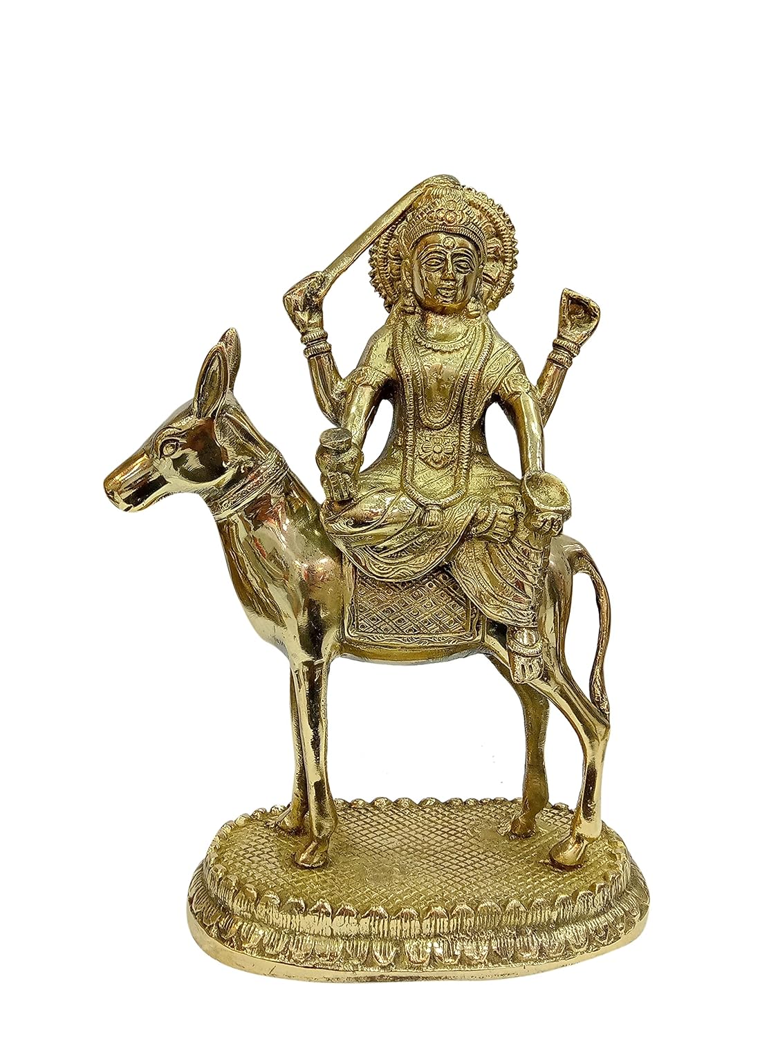 Buy Shitla MATA Murti Home Pooja Temple Panchdhatu Sheetla MATA Idol ...