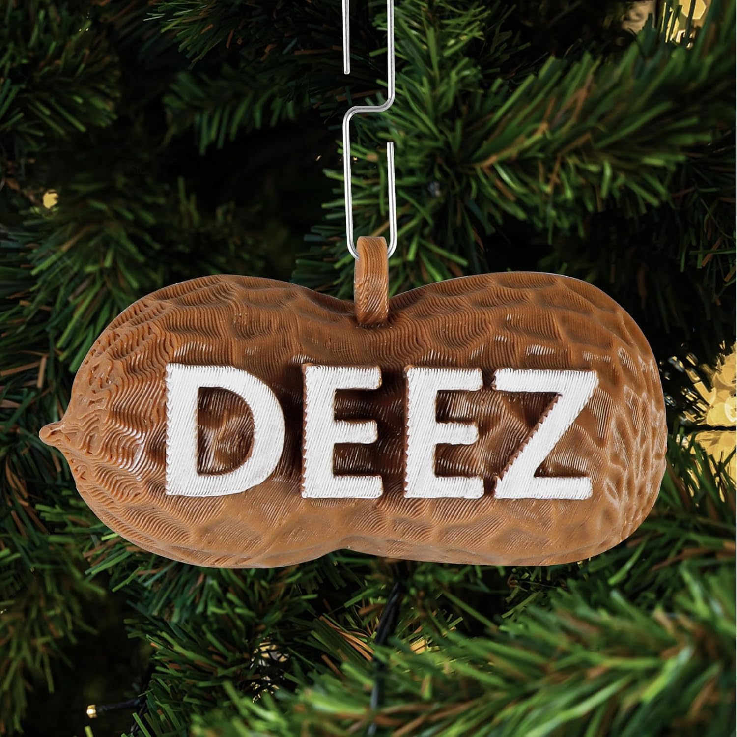 Amazon.com: Deez Nuts Ornament, 3D Deez Nuts Christmas Ornament Hanging ...