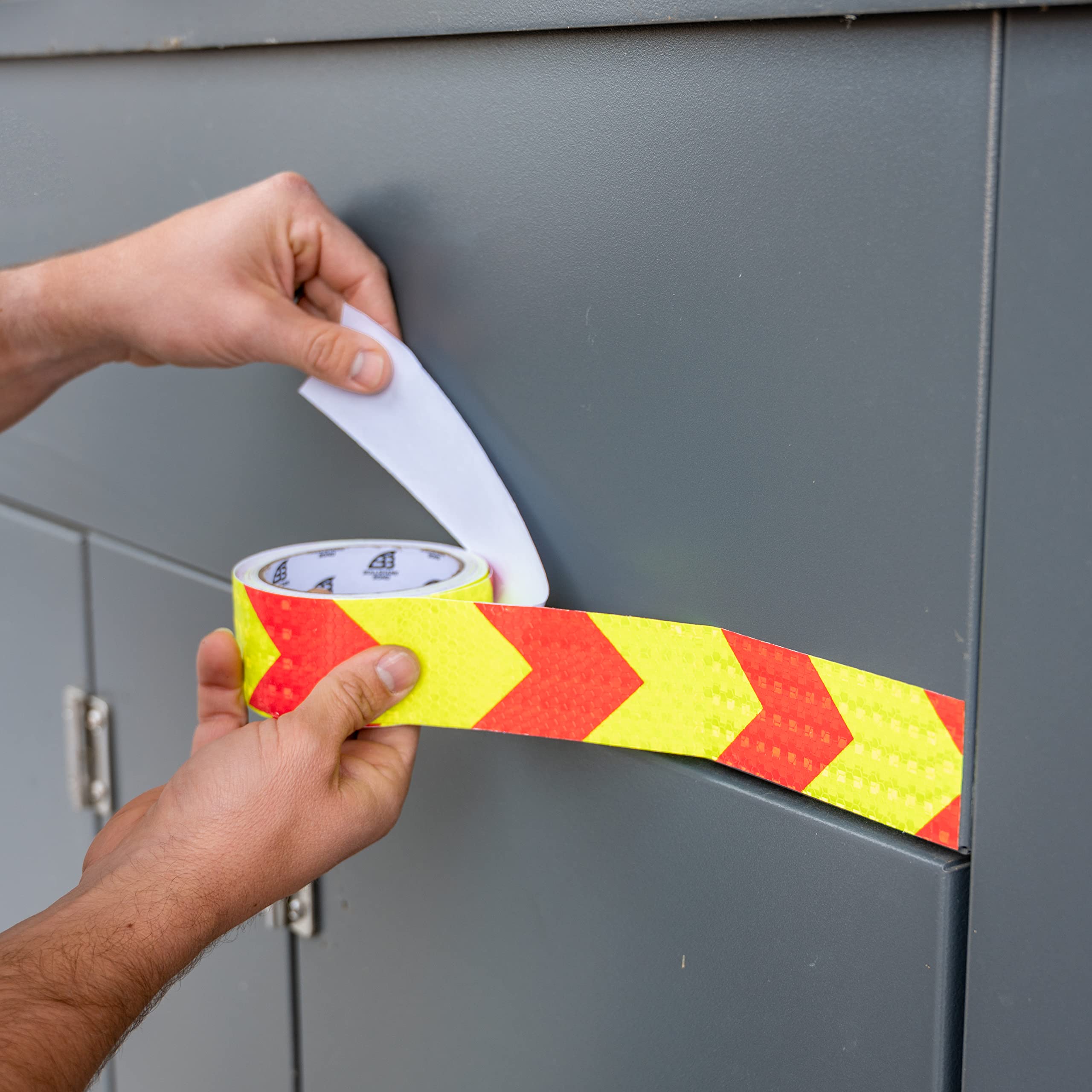 Snapklik.com : Max Brite Reflective Tape, 30 Feet X 2 Inch Honeycomb ...