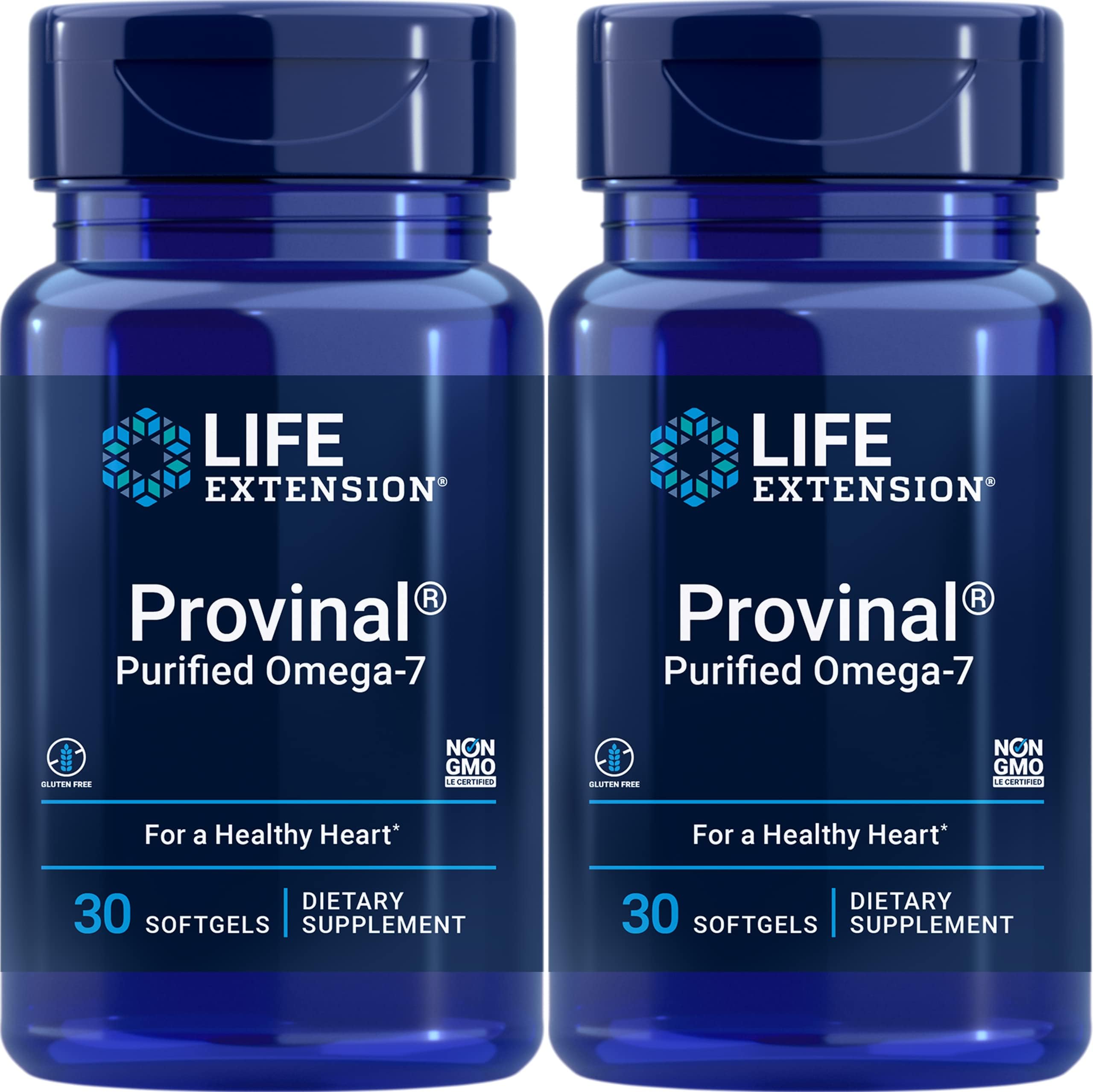 Amazon.com: Life Extension Provinal Purified Omega-7, 30 Softgel 210 mg ...