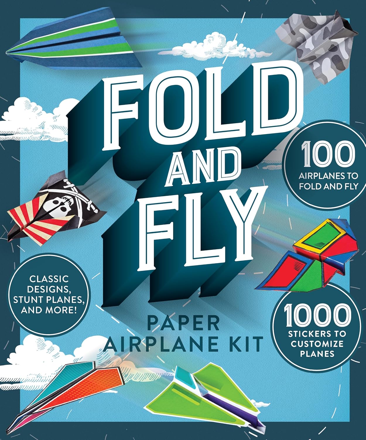 Fold and Fly Paper Airplane Kit : Publications International Ltd ...