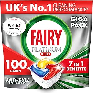 Fairy Platinum Plus All-In-One Dishwasher Tablets Bulk, Fairy ...