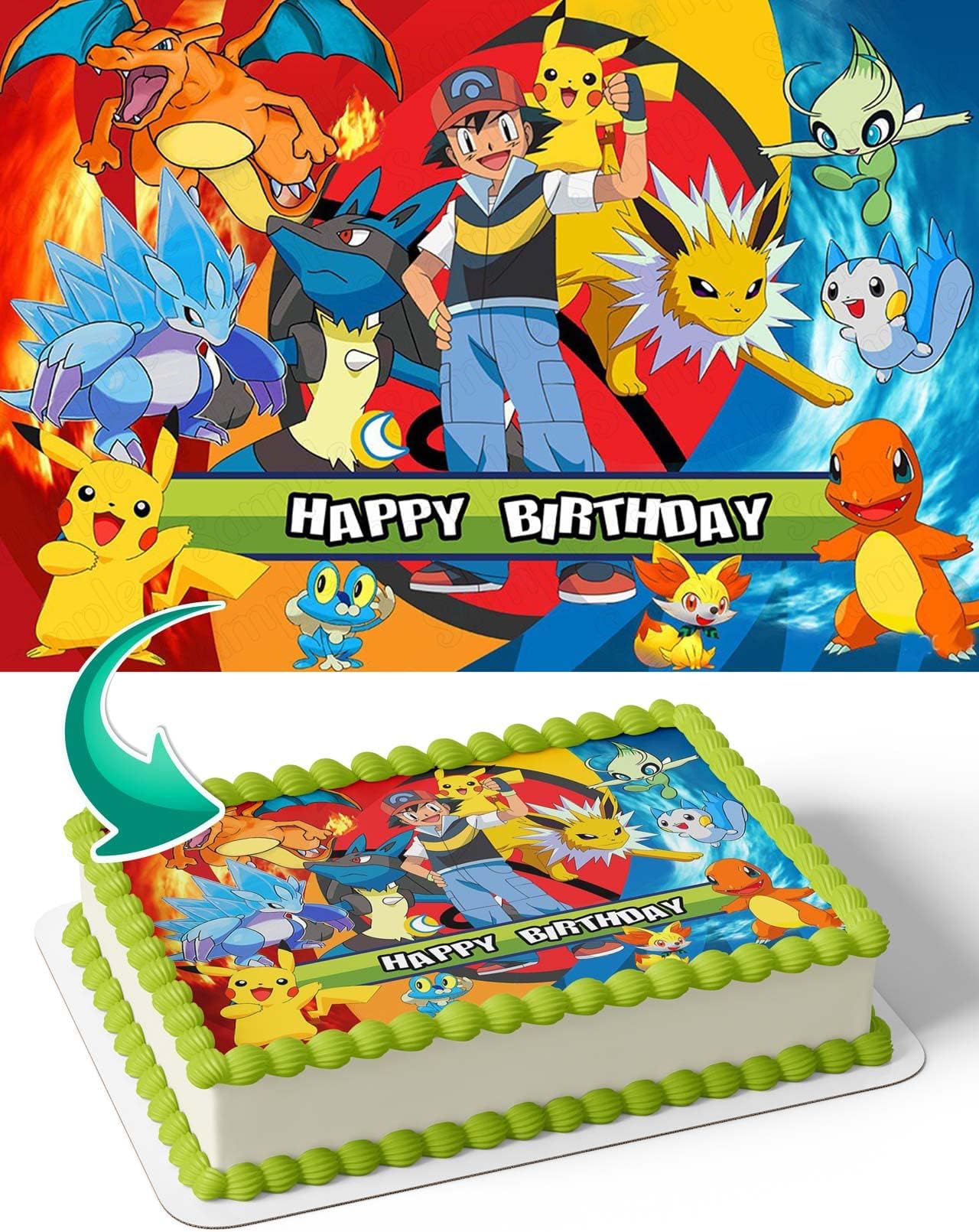 Amazon.com: Cakecery Horror Night Chucky Michael Myers Jason Freddy ...