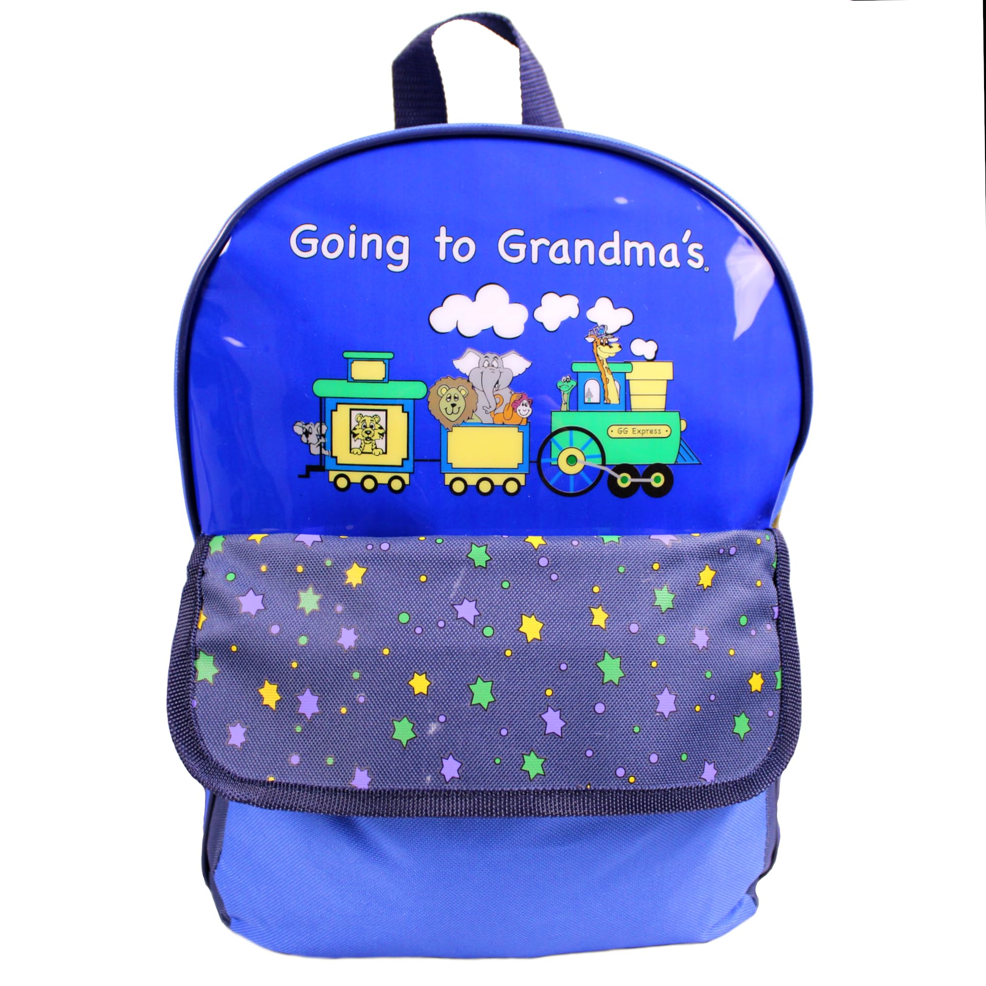 Amazon.com | GOING TO GRANDMA'S Children's Backpack - Navy Blue | Small ...