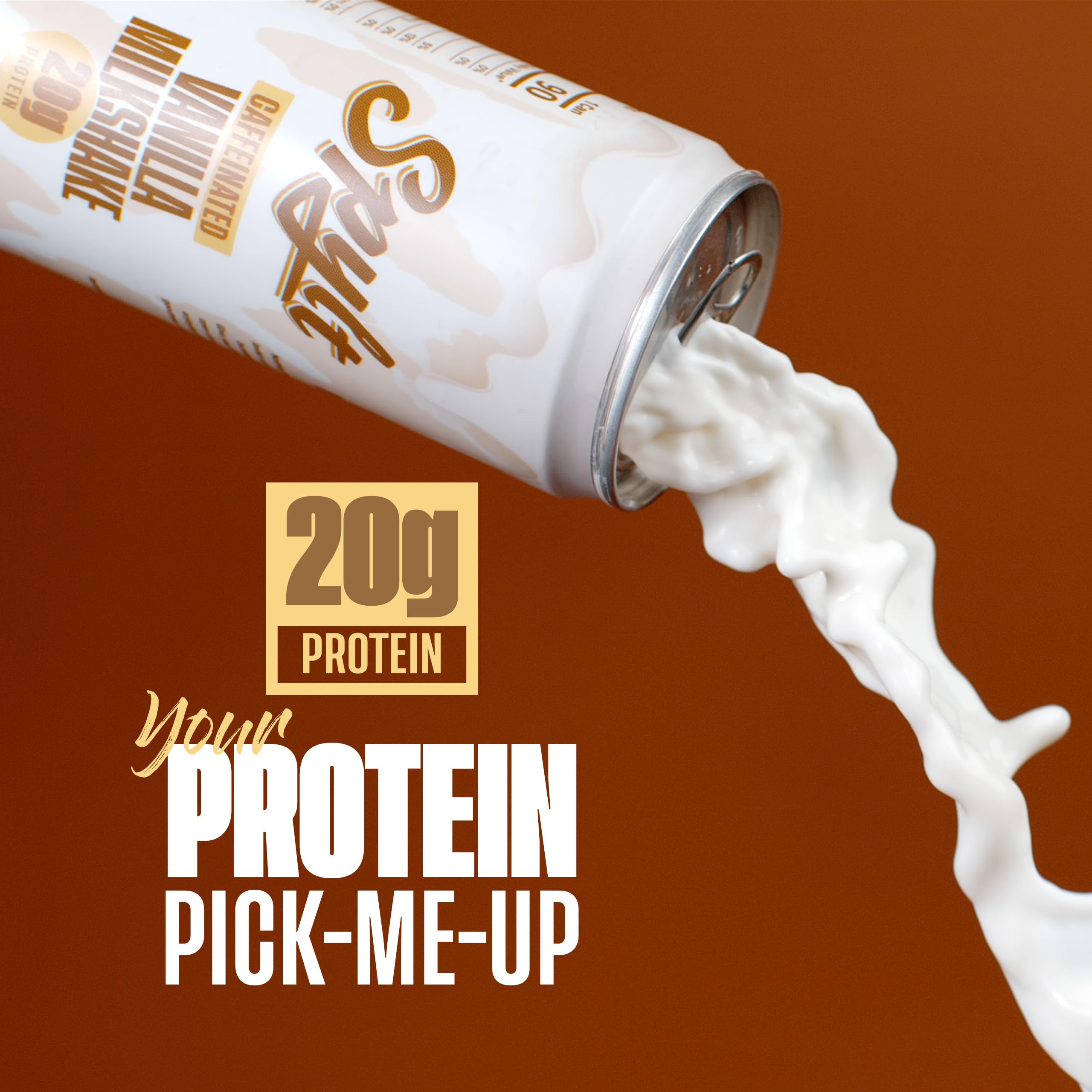 Snapklik.com : Spylt Caffeinated Vanilla Milkshake - 20g Protein, 60mg ...