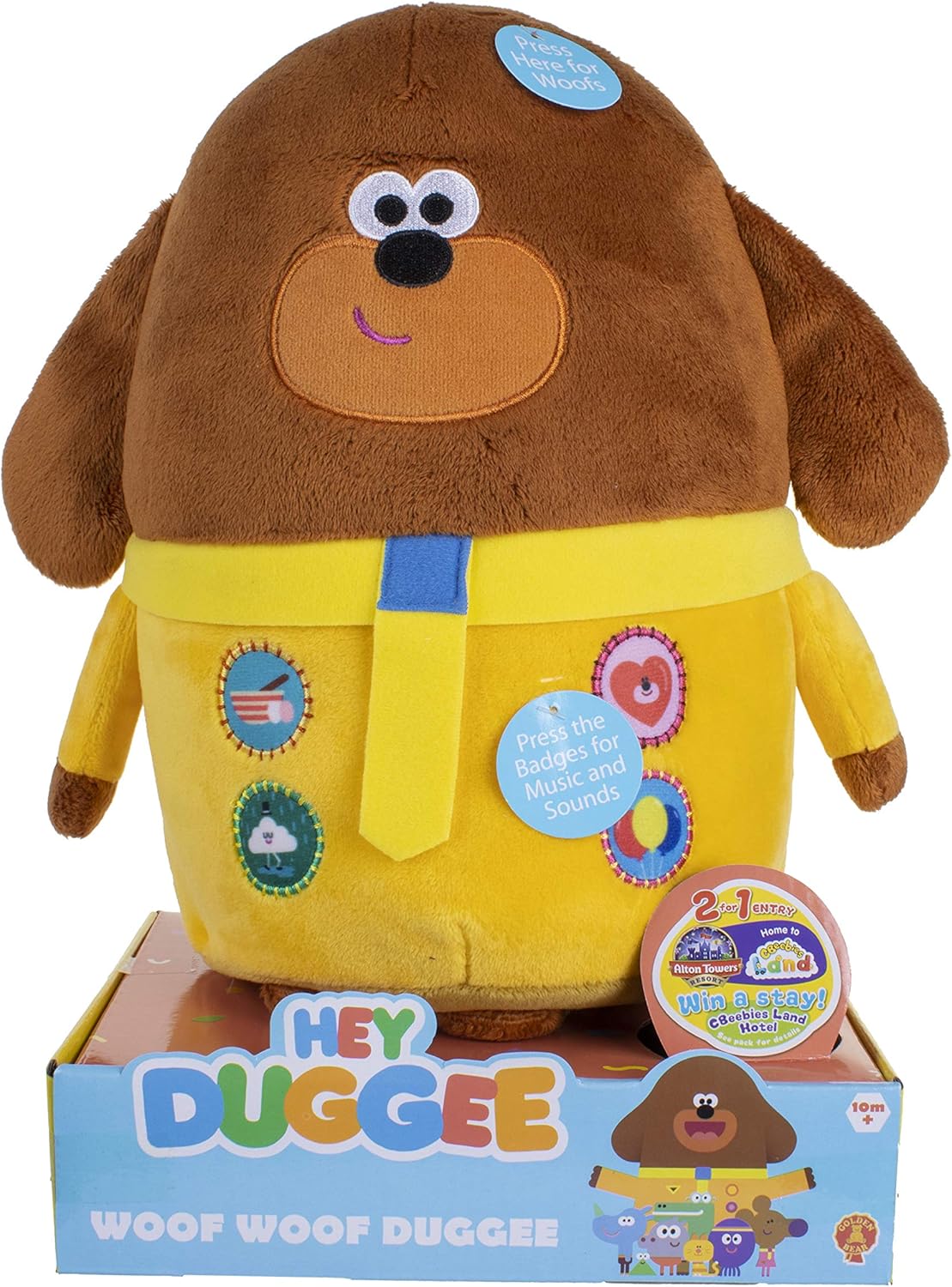 Hey Duggee Woof Duggee Soft Toy – TopToy