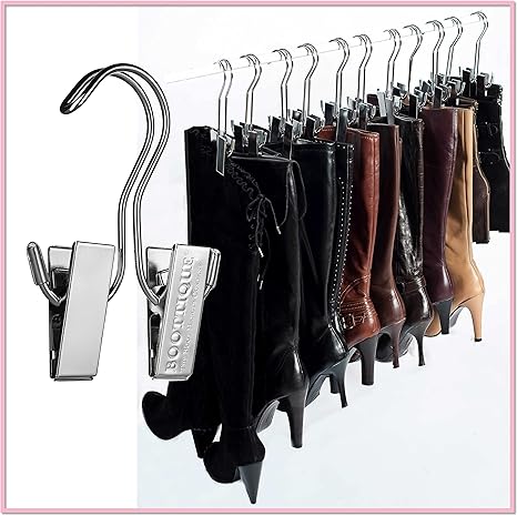 Boottique Boot Storage Organizer: The Patented Boot Hanger Set of 6 ...