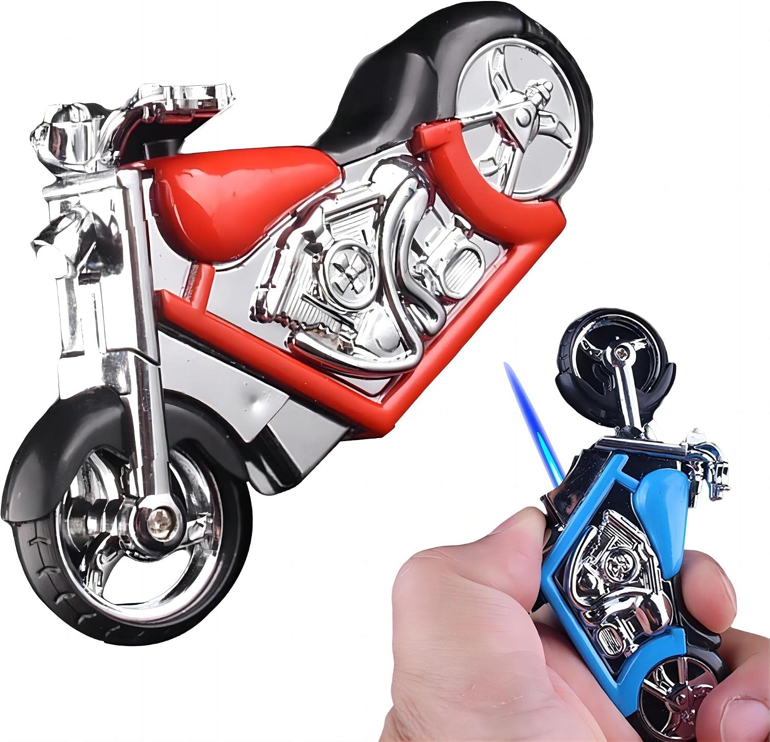 Amazon.com: Motorcycle-Shaped Lighter,Windproof Torch Lighter with ...