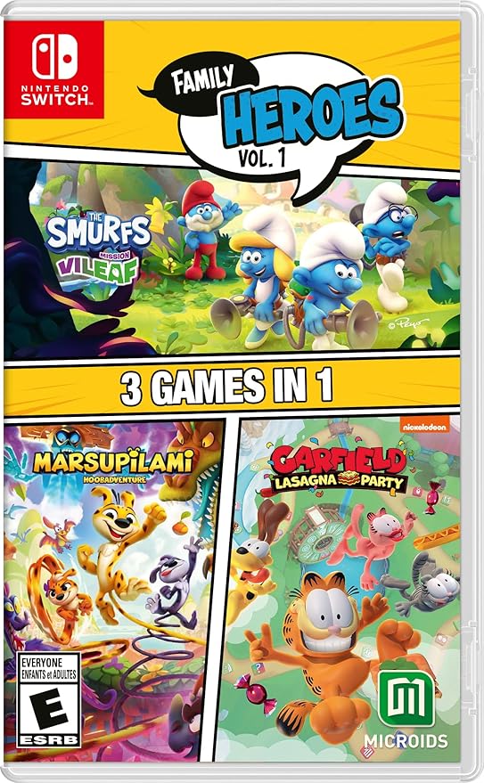 Microïds brings Smurfs, Garfield, and Marsupilami to gaming