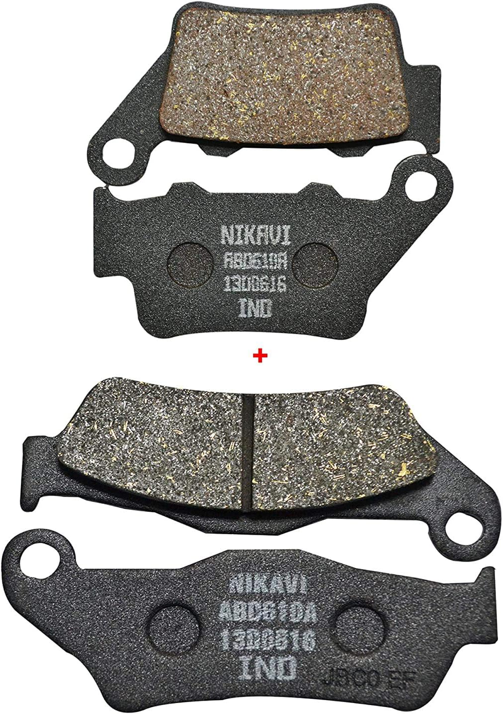NIKAVI DP1 - DP11 Front&Rear - Combo Brake Disc Pads Compatible for ...