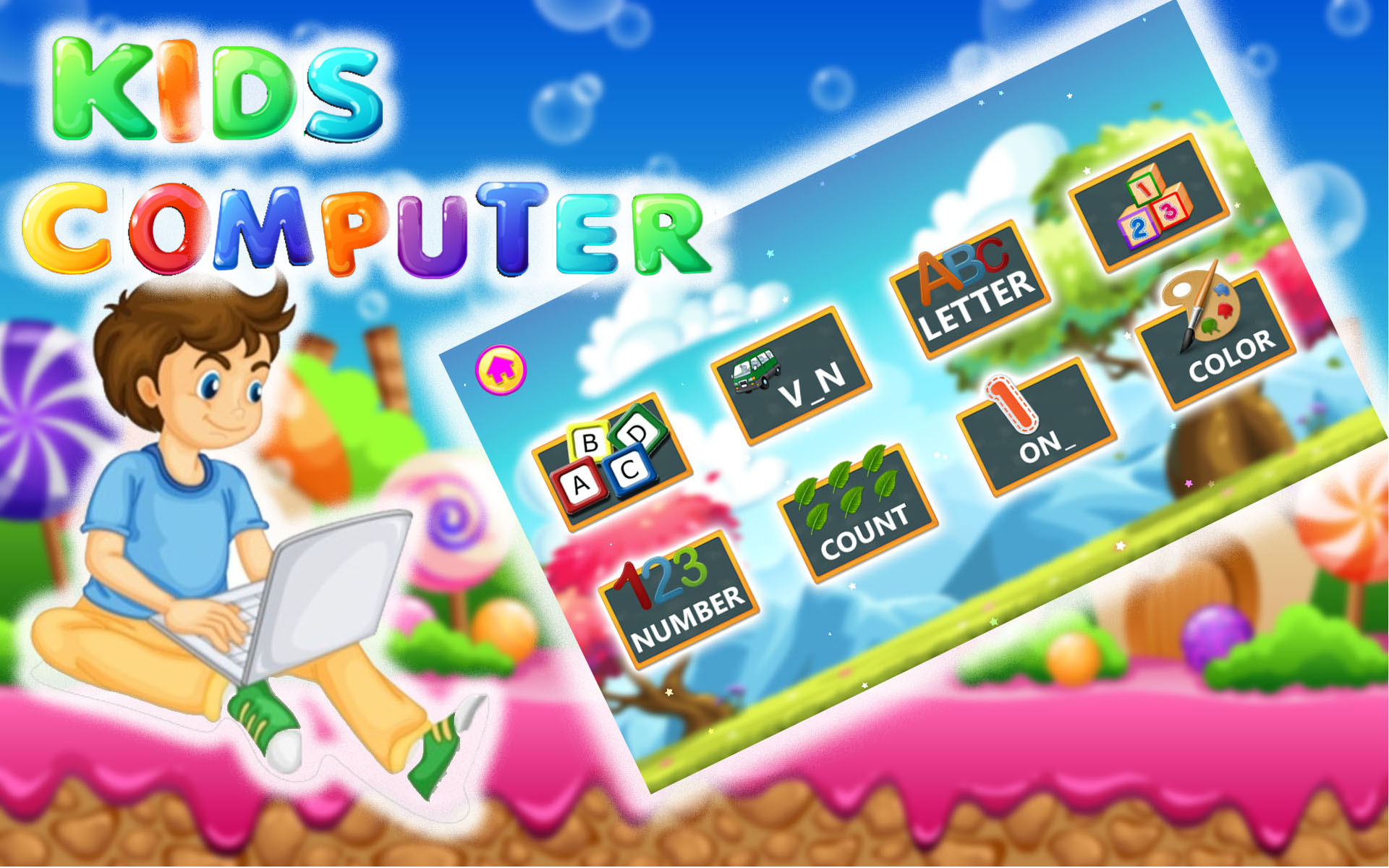 Kids Computer Number Alphabet learning game - App on Amazon Appstore