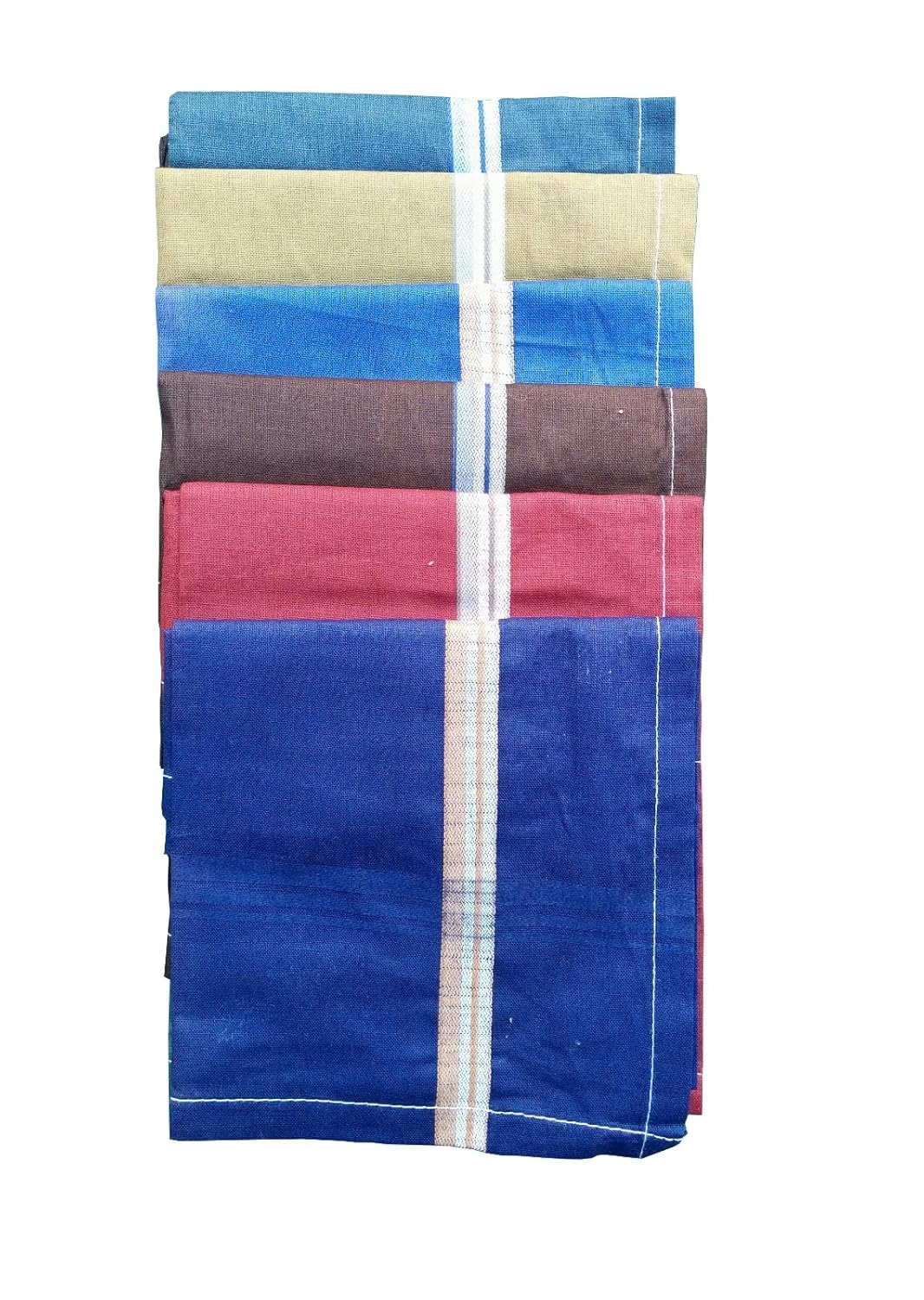 Handkerchief for men dark by the cotton chef -45x45 : Amazon.in ...