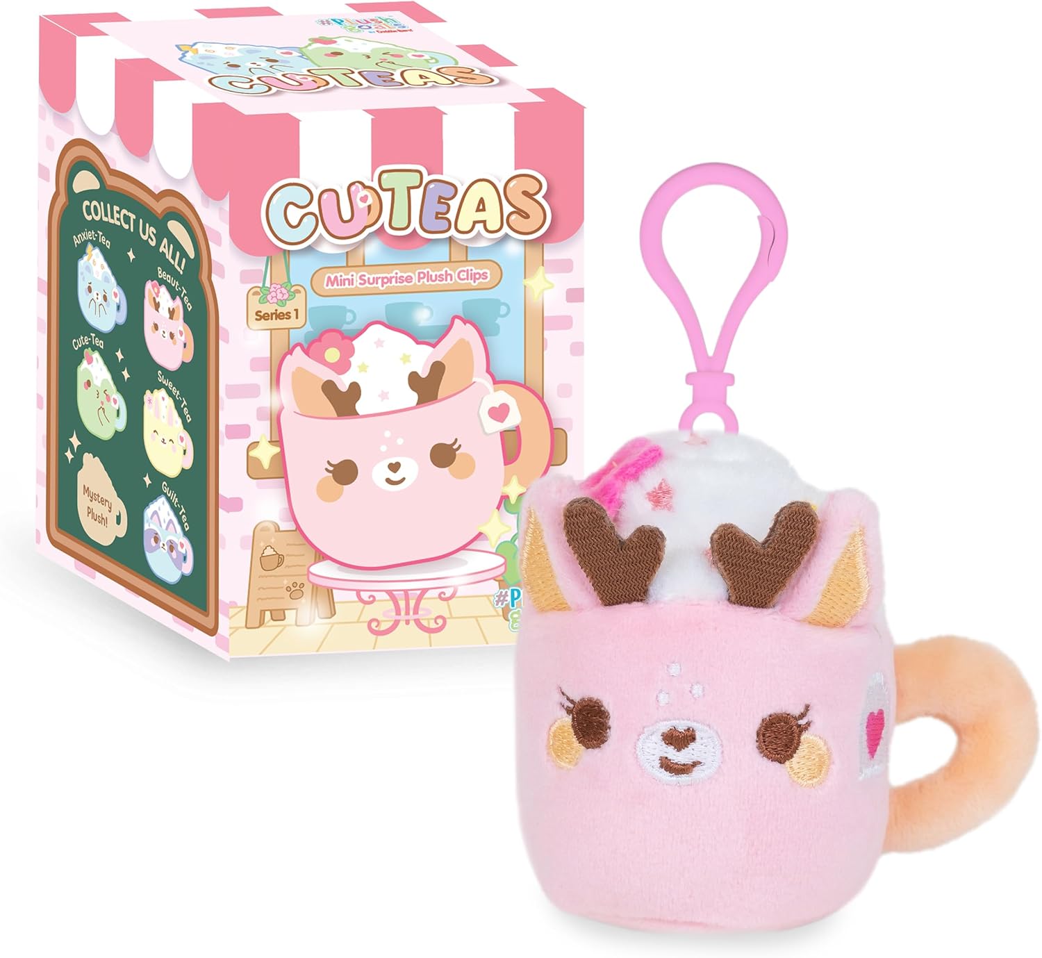 Amazon.com: Cuddle Barn PlushGoals - Cuteas Blind Box Series 1 | Super ...
