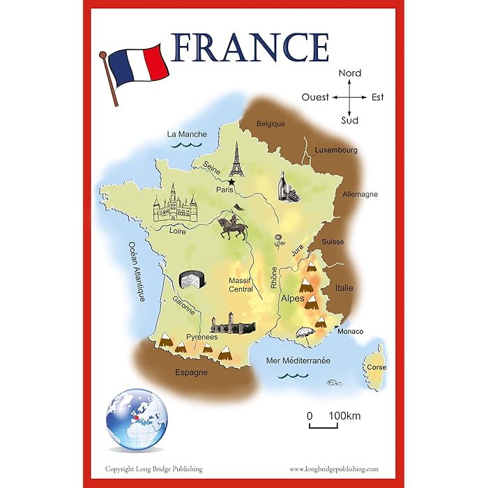 Buy Long Bridge Publishing French Language School Poster - Simplified ...