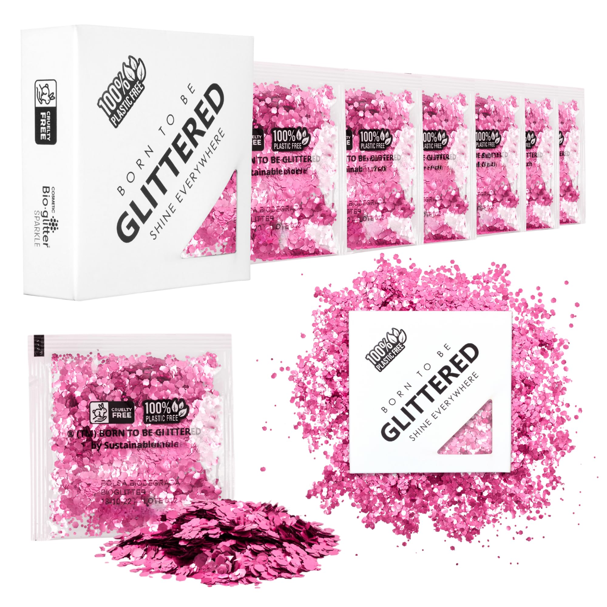Born to Be Glittered - Make-up, Face and Body Glitter in Powder ...